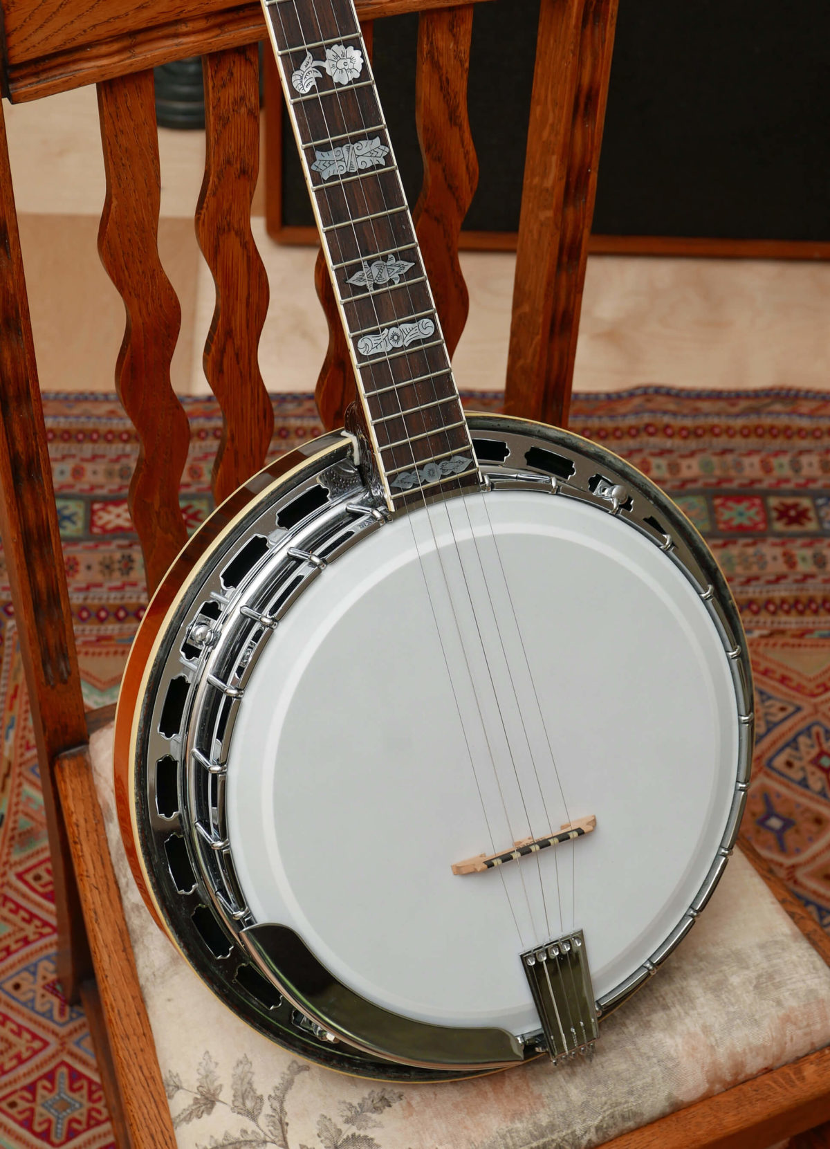Rare Whyte Eagle 5 string Banjo very early production - Vintage ...