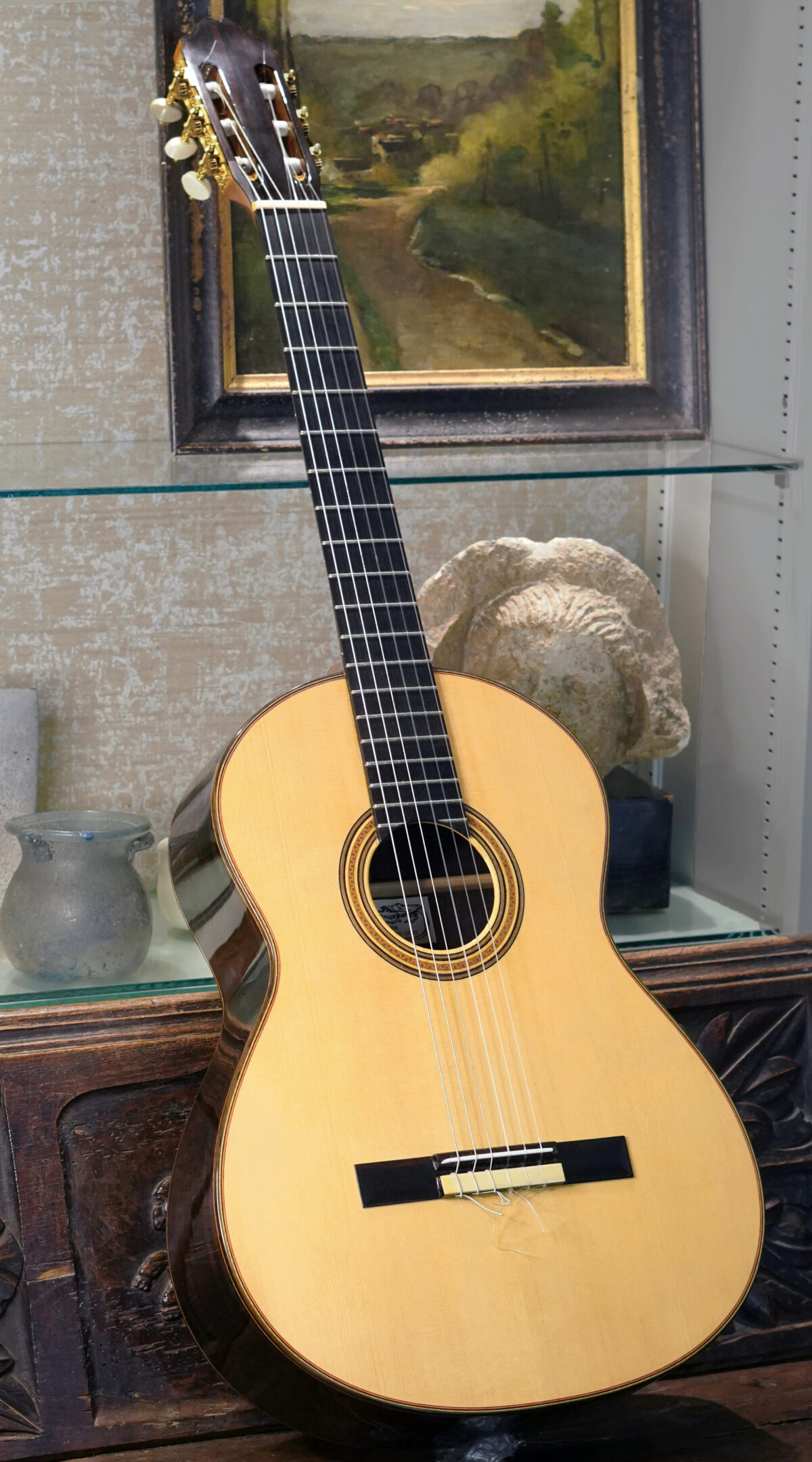 Ken Miller Brazilian Rosewood Classical Guitar - Vintage American Guitar