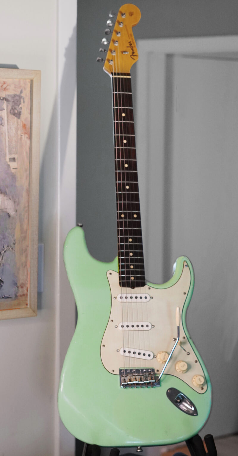 63 Surf Green Stratocaster - Vintage American Guitar