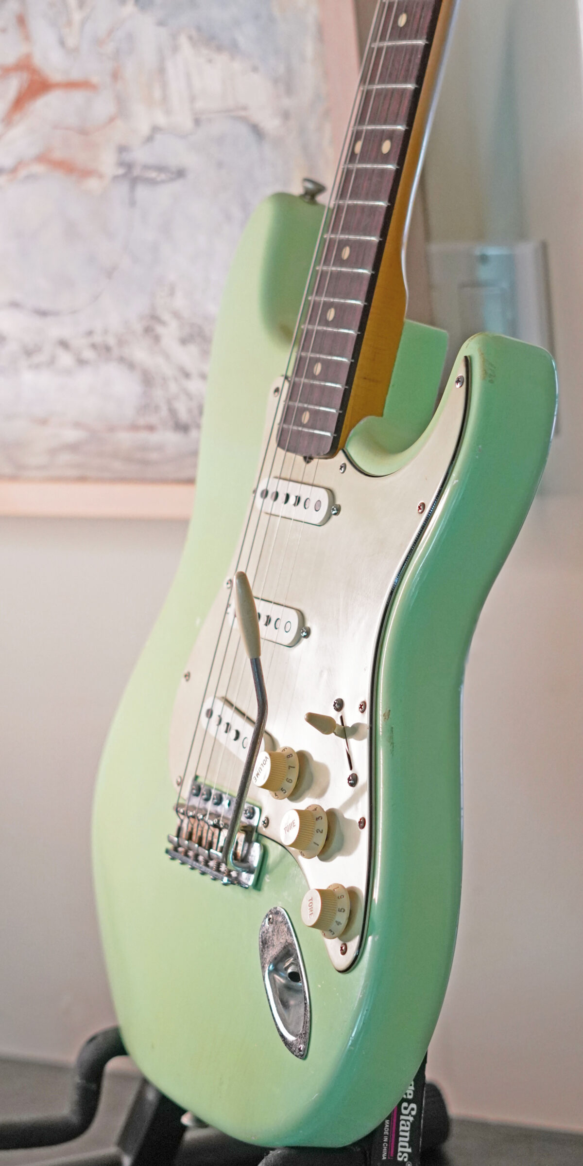 63 Surf Green Stratocaster - Vintage American Guitar