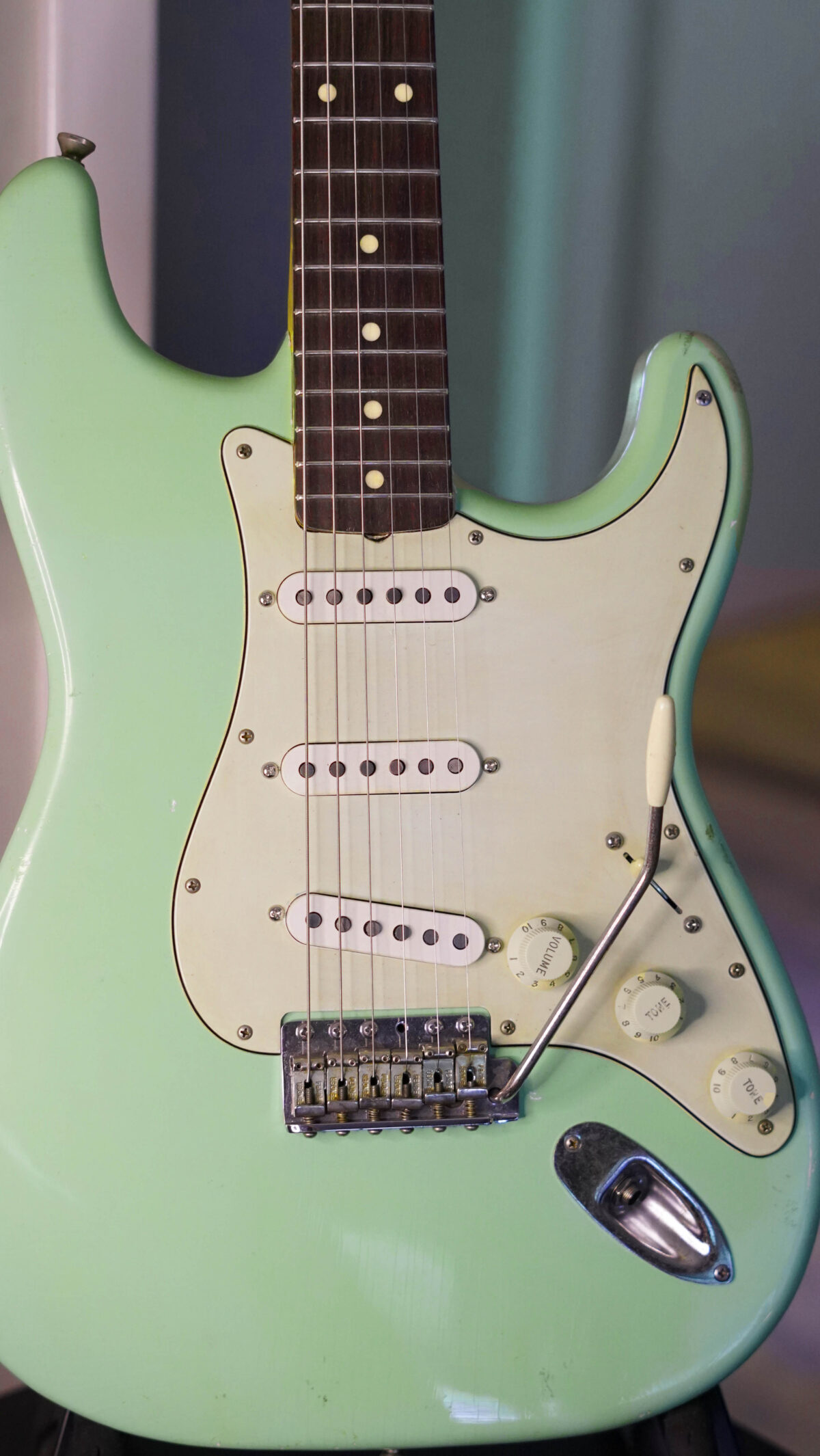 63 Surf Green Stratocaster - Vintage American Guitar